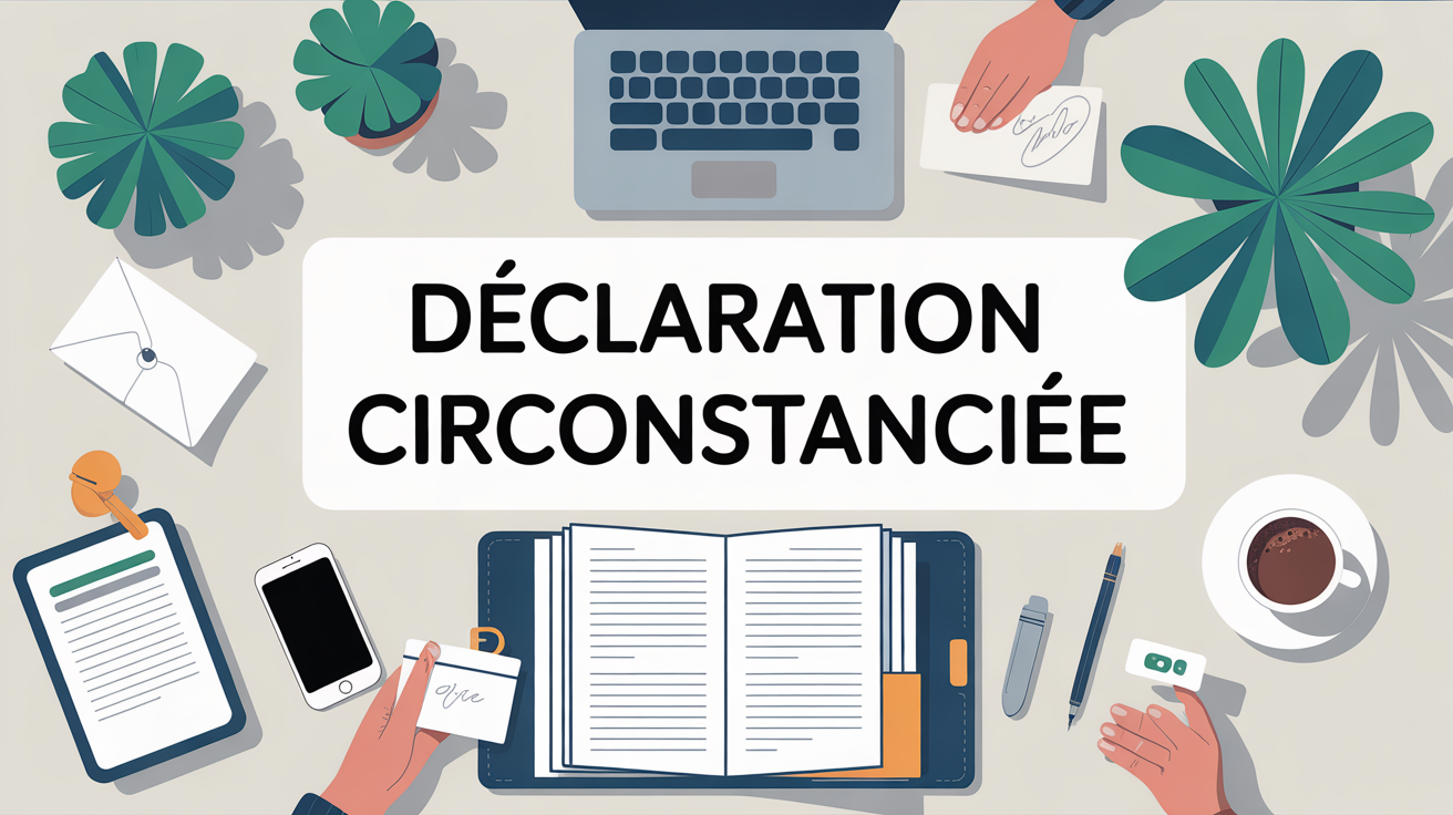 Déclaration circonstanciée : mode d'emploi simple pour tout sinistre